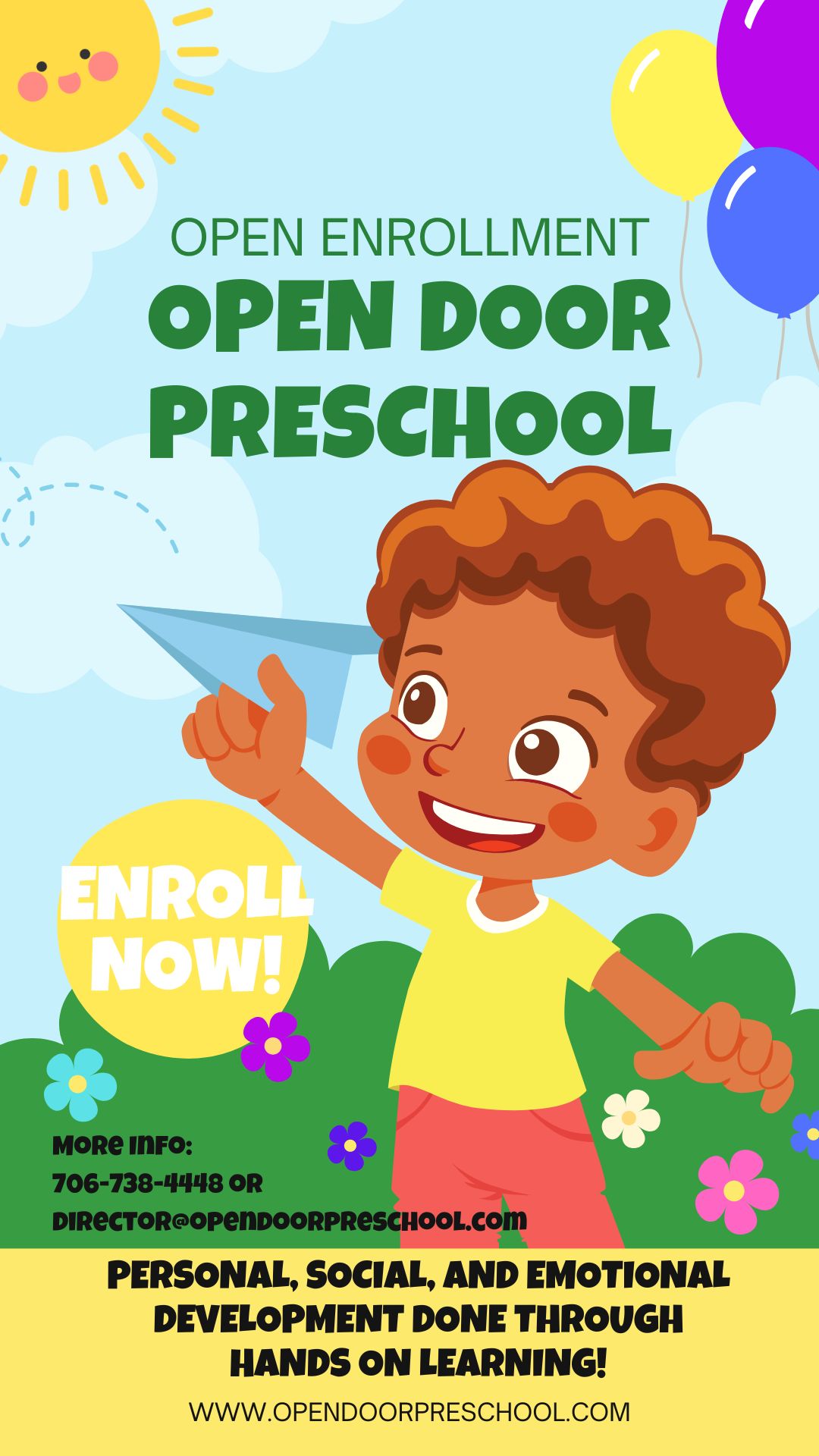 Open Door PreSchool – Preschool